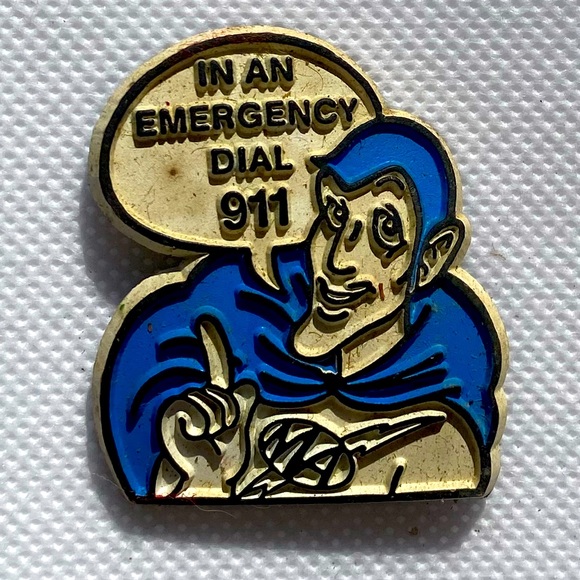 Kitchen | Vintage Superhero 911 Magnet | Poshmark